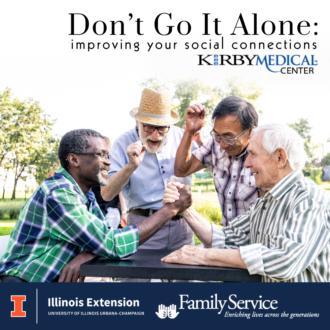 Don’t go it alone: Why improving your social connections matters